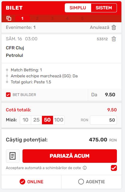 Bet Builder – Superbet Suport – Întrebări frecvente și ajutor