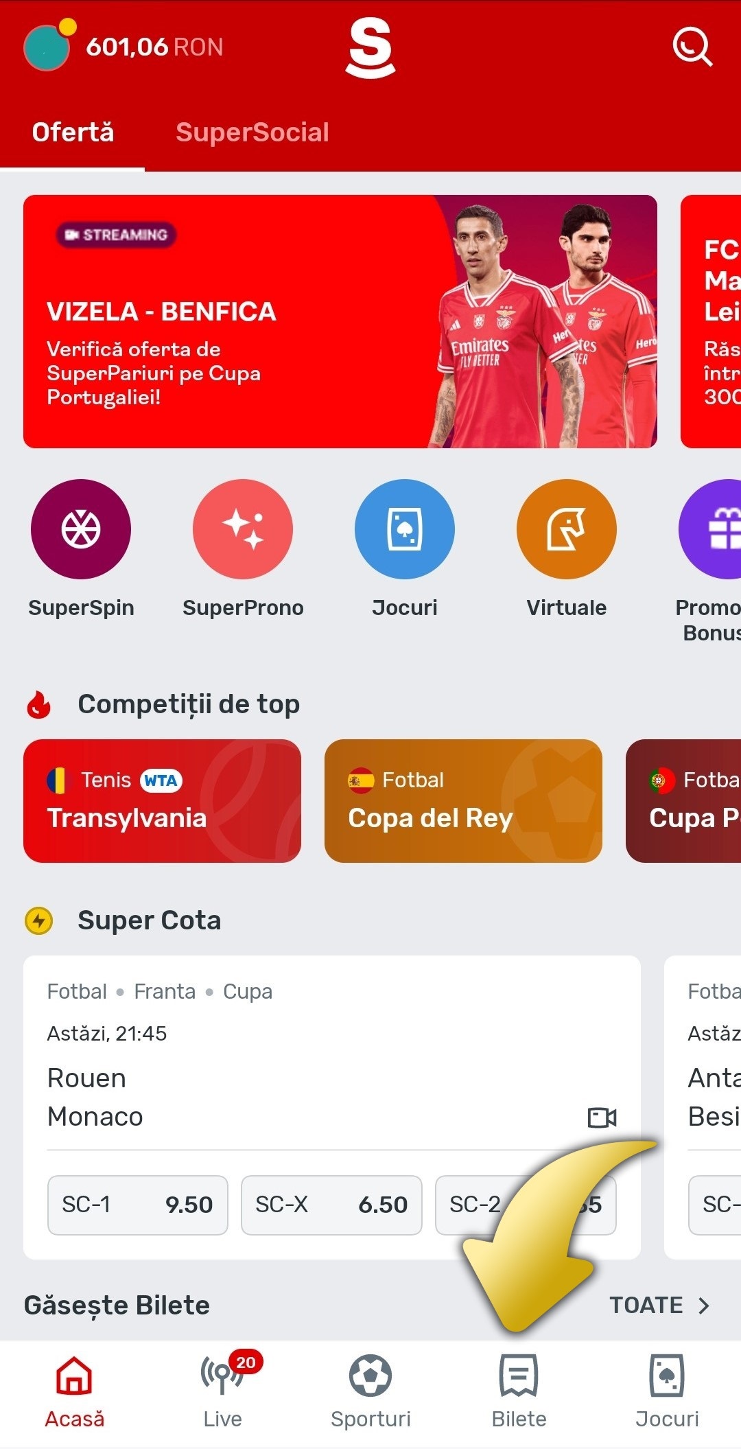 Verificare bilet în aplicația Superbet – Superbet Suport – Întrebări ...