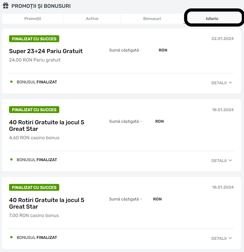 Cum văd bonusurile active din contul meu? – Superbet Suport – Întrebări ...