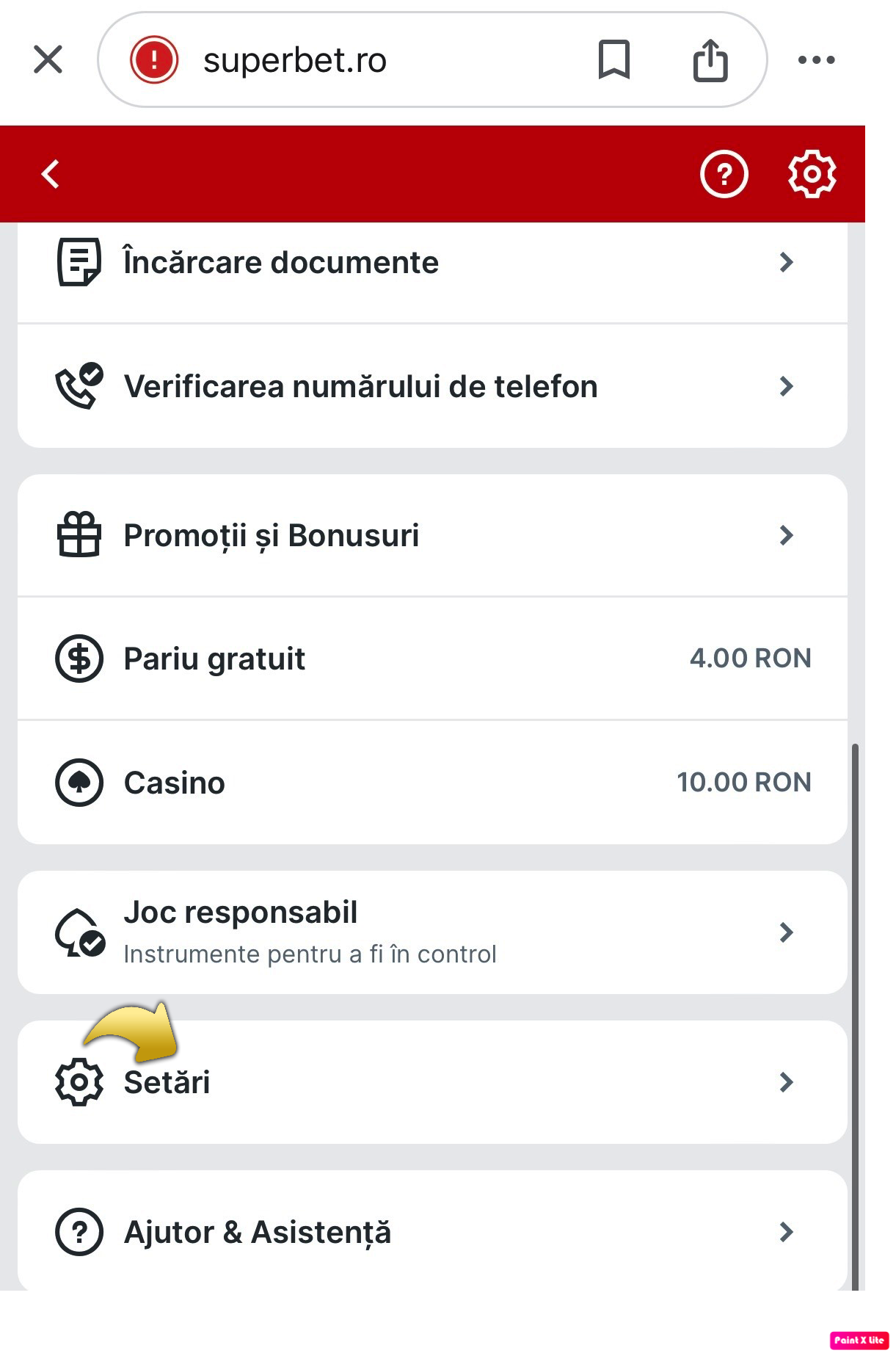 Cum îmi pot actualiza datele personale din contul meu Superbet ...
