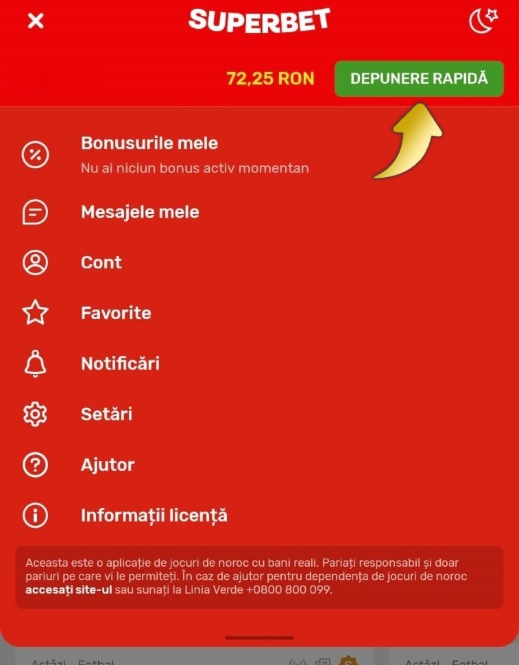 Depune online prin A-Bon – Superbet Suport – Întrebări frecvente și ajutor