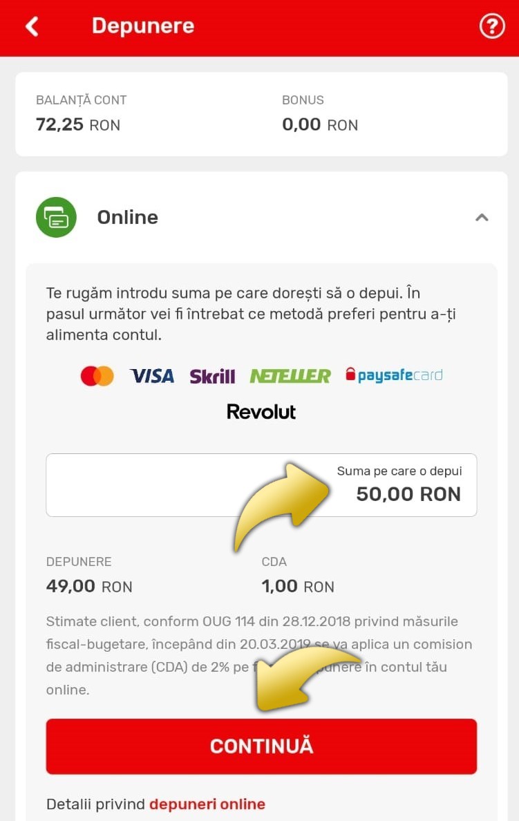 Depune online prin A-Bon – Superbet Suport – Întrebări frecvente și ajutor